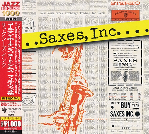 Saxes, Inc. - Saxes, Inc. (1959/2013) | jazznblues.org